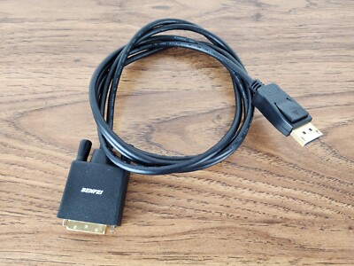 Benfei VDI-D Male Dual To DisplayPort Male Cable Adapter - 6ft | eBay