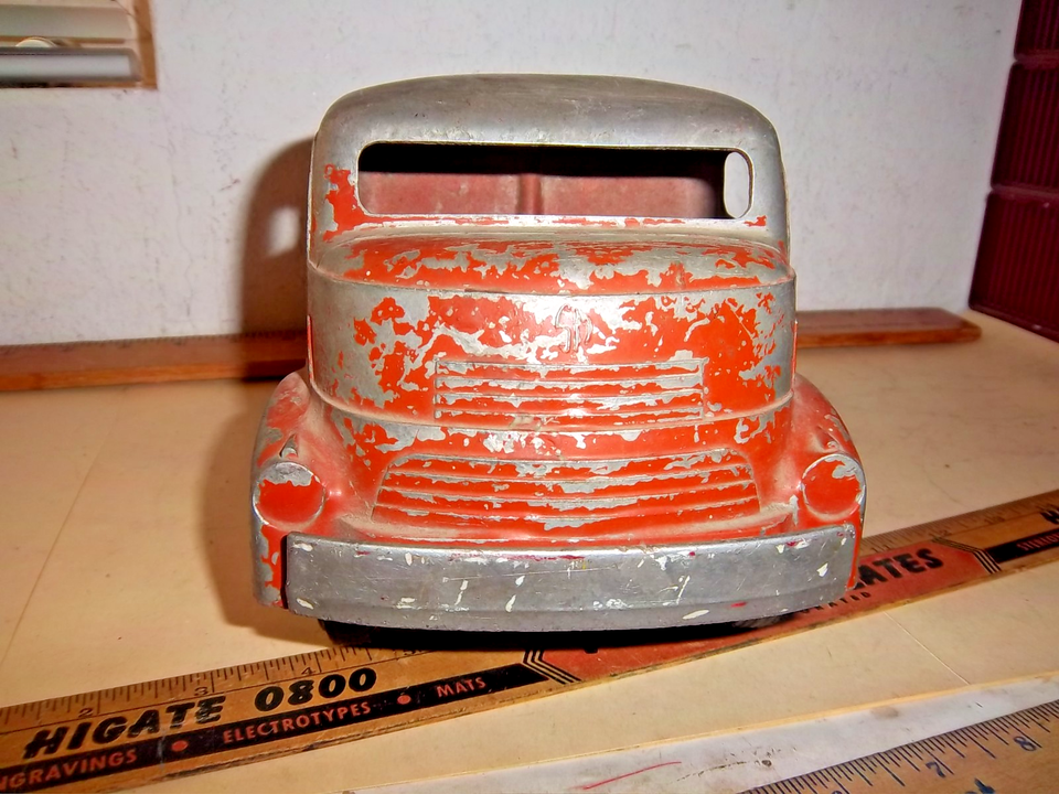 Old 1950's Smith Miller GMC Truck Cab Red Smitty Toys California As Is ...