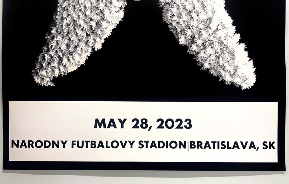 DEPECHE MODE POSTER MEMENTO MORI TOUR MAY 28, 2023 BRATISLAVA NUMBERED ...