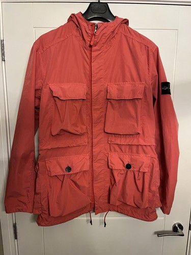 Stone Island David Tela Light Coral Pink Liam Gallagher | eBay UK