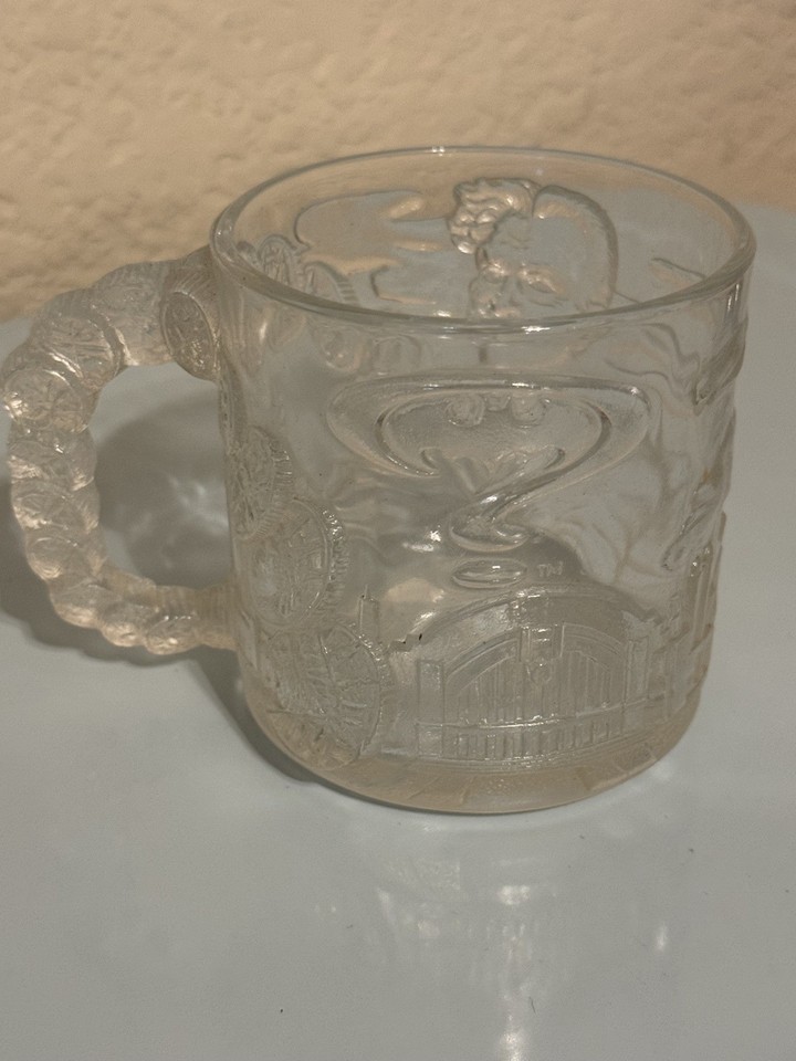 McDonald's Batman Forever the Riddler Clear Glass Mug Vintage 1995 ...