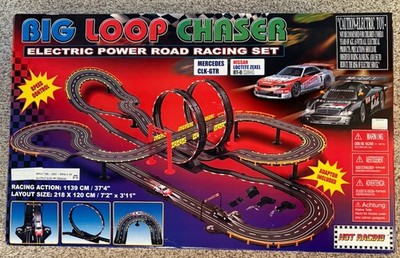 Big Loop Chaser Electric Power Road Racing Set | eBay