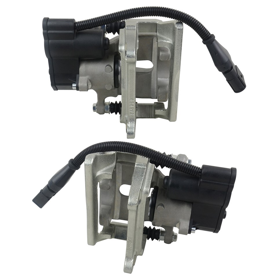2x Electric Brake Calipers w/ Motor Rear for Audi A8 Quattro Sedan 4 ...