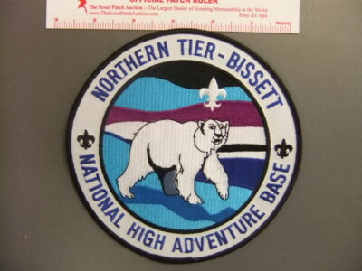 Boy Scout Northern Tier - Bissett High Adventure Base Jacket Patch ...