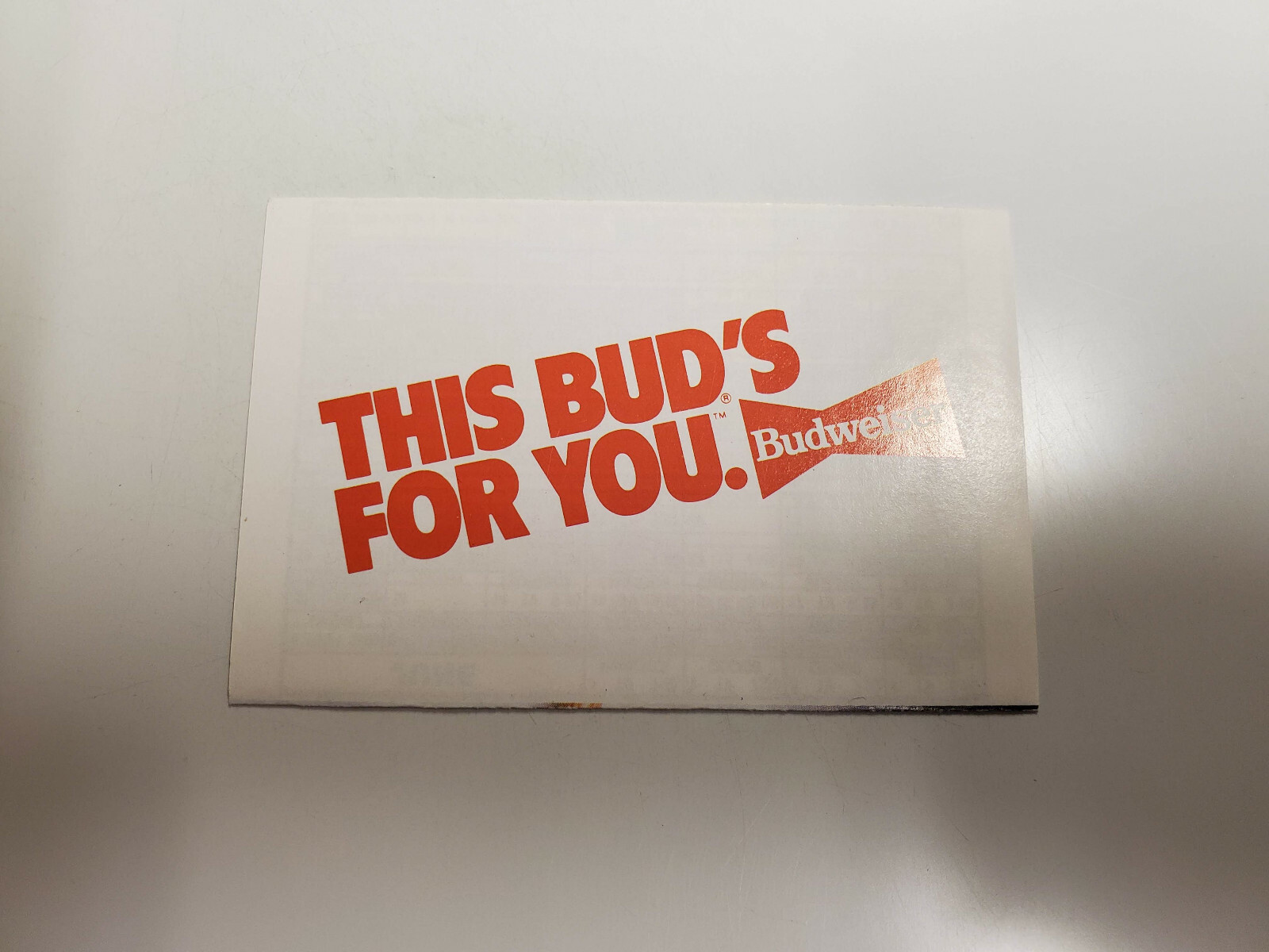 RS20 Texas Rangers 1988 MLB Baseball Pocket Schedule - KTVT/Budweiser ...