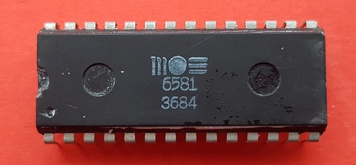MOS 6581 SID Sound Chip for Commodore 64/128 Genuine part, tested ...