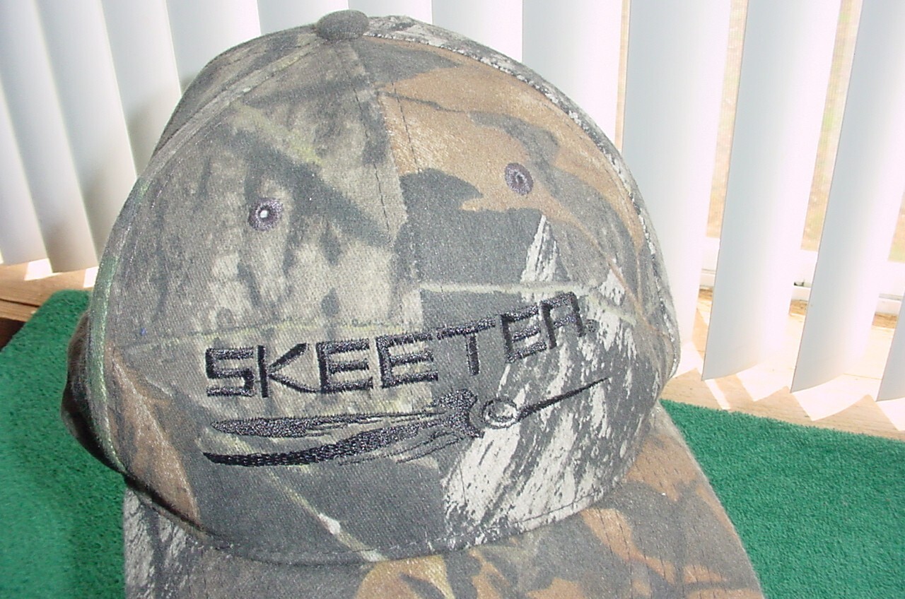 Vintage Skeeter Fishing Boats Camo Advantage Hat Cap | eBay