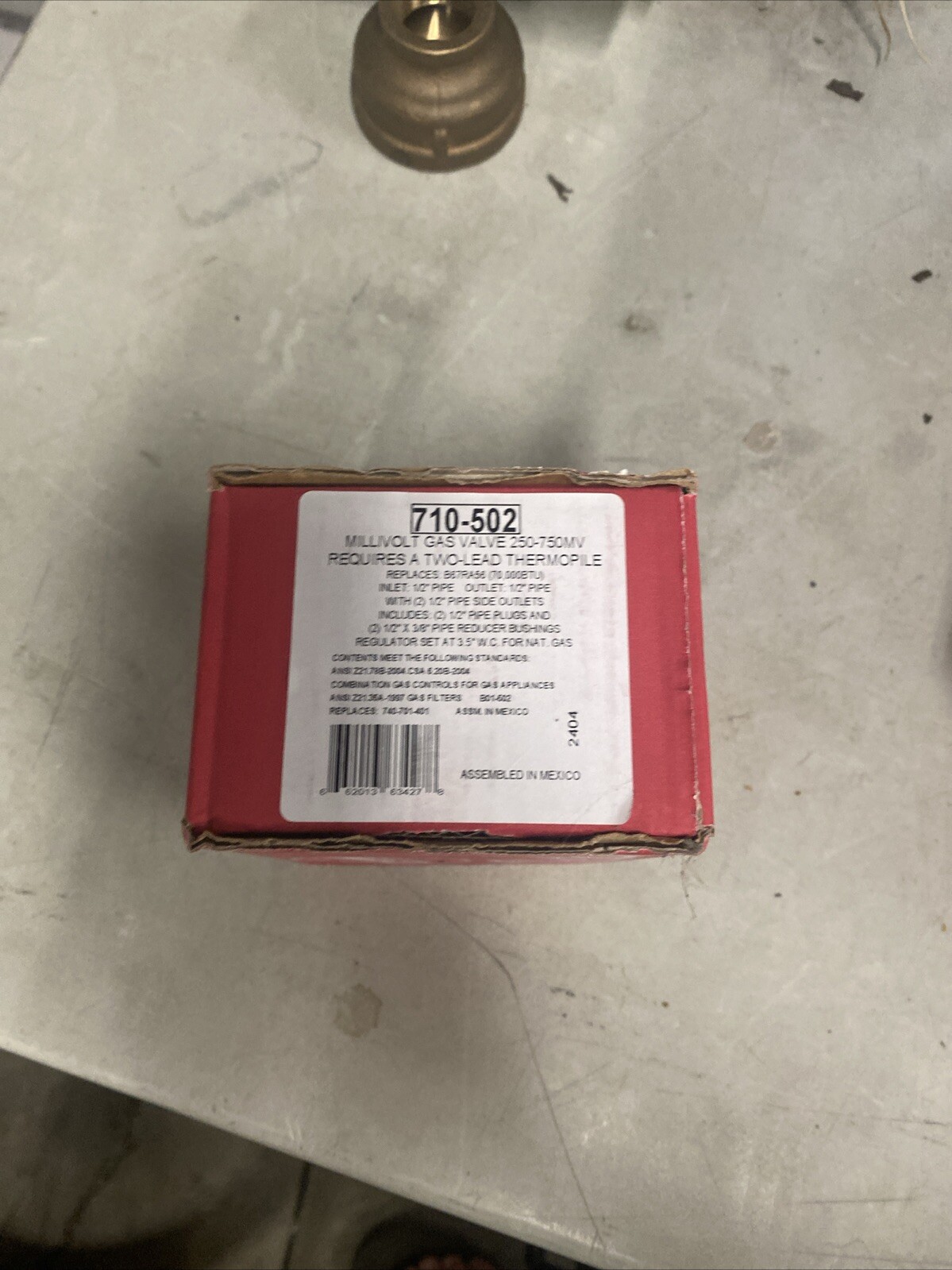 Robertshaw 710-502 Gas Valve | eBay