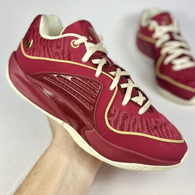 Nike KD 16 NY vs NY Maroon Red Gold DZ2925-600 Basketball Shoe M Sz 5 ...