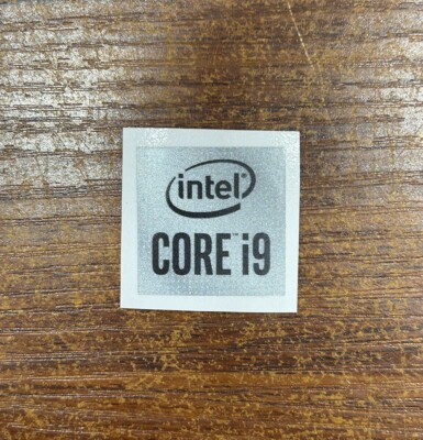 1x Intel Core i9 Desktop / Laptop sticker label (NEW) | eBay