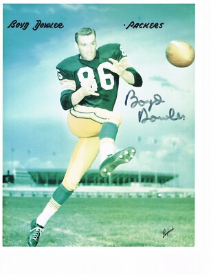 GREEN BAY PACKERS BOYD DOWLER SIGNED/AUTOGRAPHED 8 X 10 PHOTO w/COA | eBay
