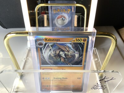 HOLO Kabutops 141/165 B1G1F - 151 Scarlet Violet Pokemon Card NM | eBay