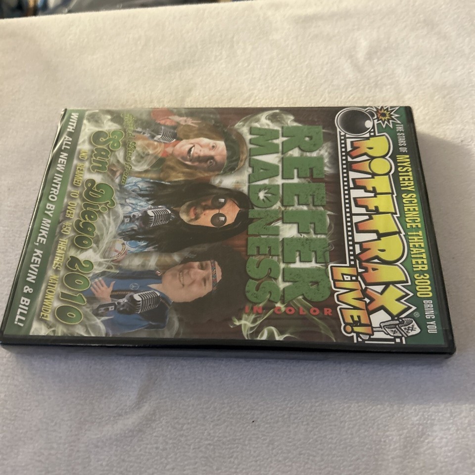 Rifftrax Live: Reefer Madness (DVD) NEW AND SEALED 844503001924 | eBay