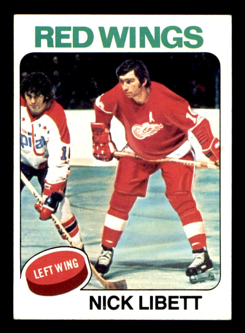 1975 Topps Hockey #13 Nick Libett EX/MT *d3 | eBay
