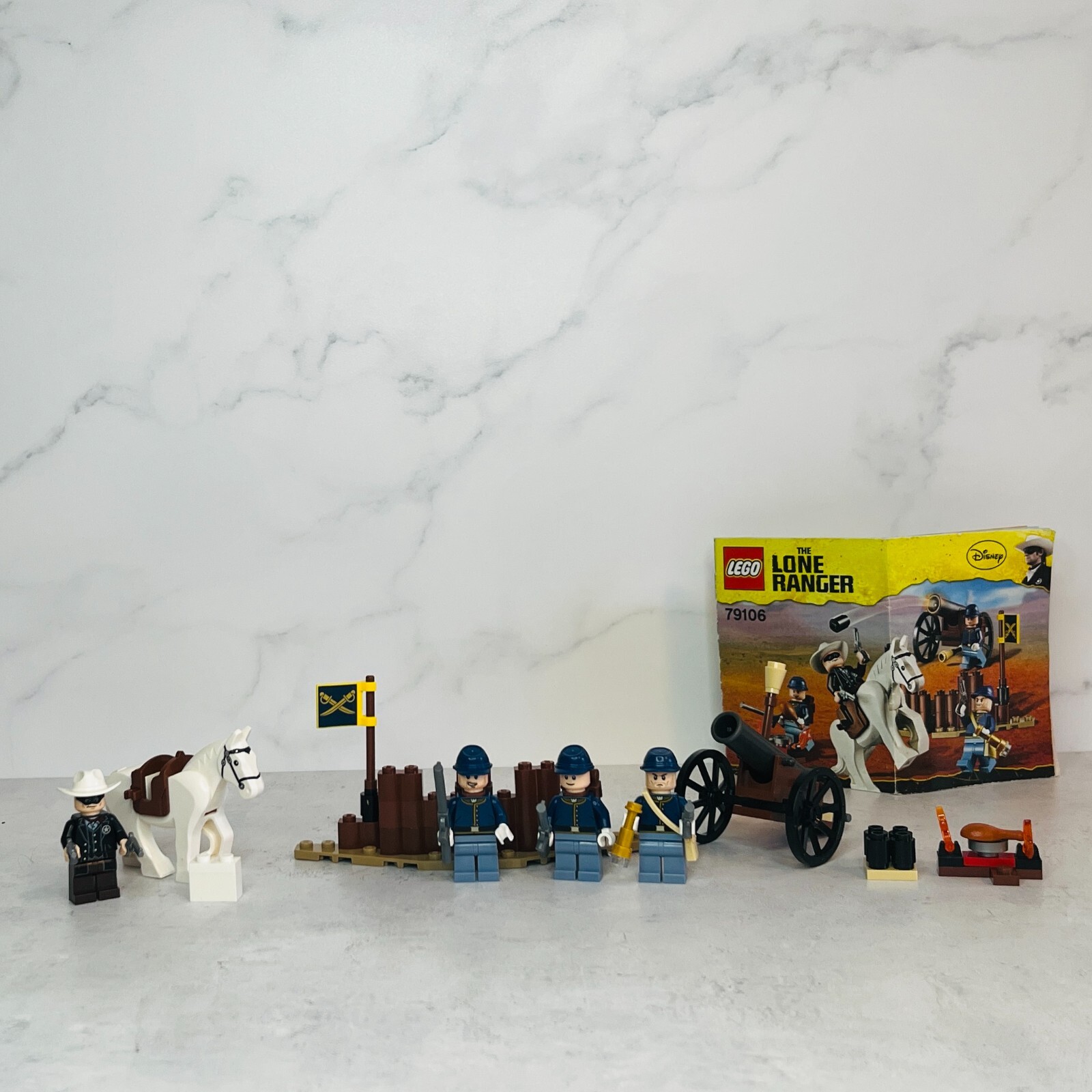 LEGO The Lone Ranger: Cavalry Builder Set (79106) 100% Complete w ...