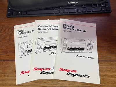 Snap-On Diagnostics Scanner Manuals 8th Edition - Chrysler, General ...