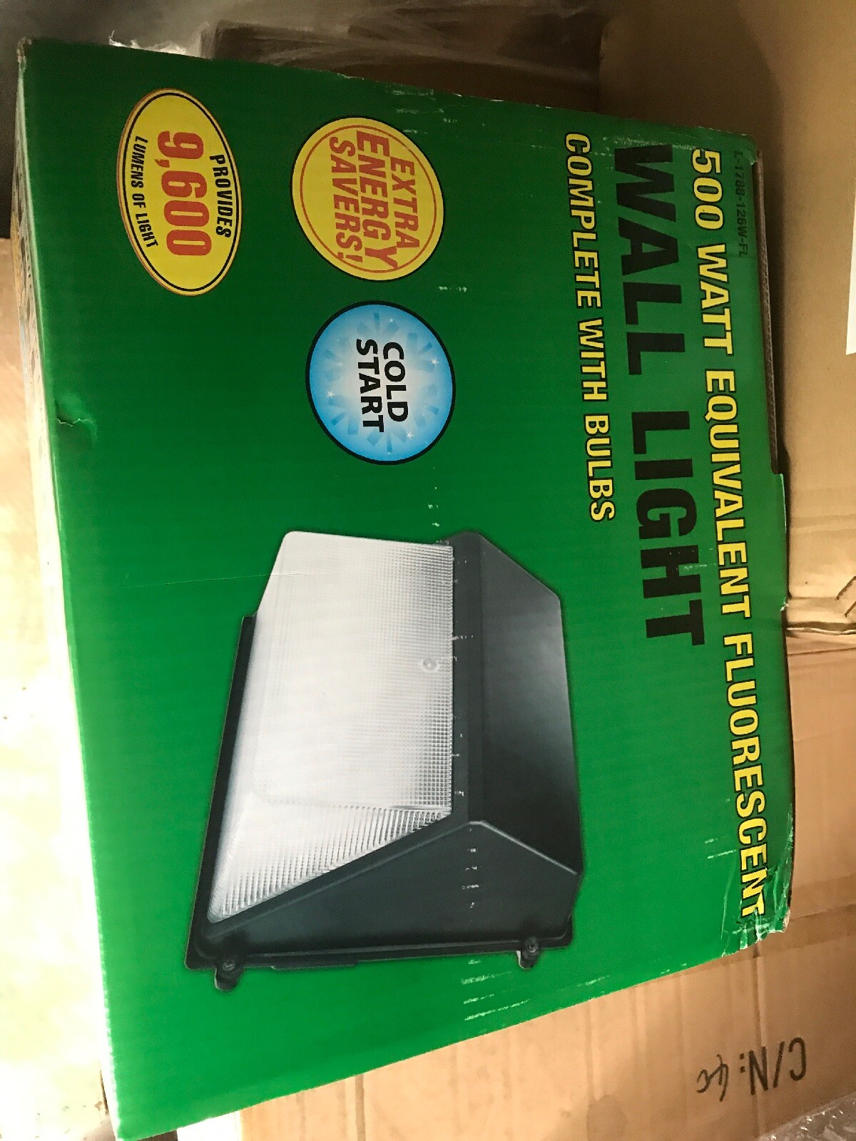 Designers Edge L-1788 ECOZONE 126-Watt Fluorescent Flood Light Aluminum ...