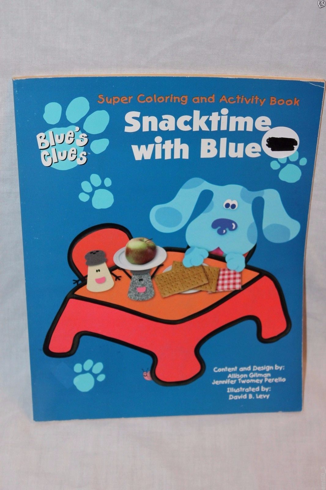 NEW BLUES CLUES SNACKTIME WITH BLUE SUPER COLORING AND ACTIVITY BOOK ...