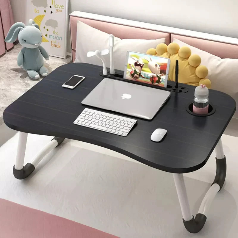 Folding Laptop Table Bed Sofa Stand Breakfast Tray Portable Computer ...