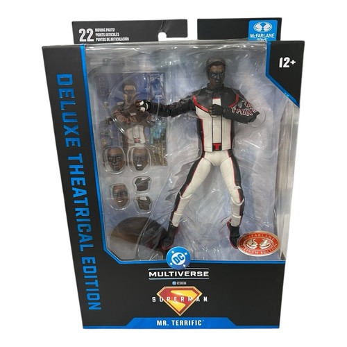 McFarlane DC Mr Terrific Red Platinum Deluxe Theatrical edition ...