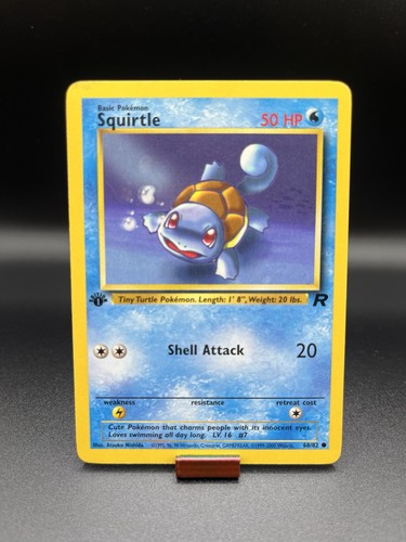 Pokémon Squirtle 1st Edition Team Rocket 68/82 | eBay