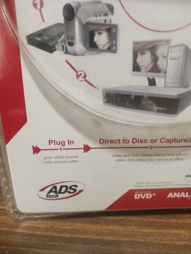 ADS Tech DVD Xpress DX2 Video Capture Unopened Package | eBay