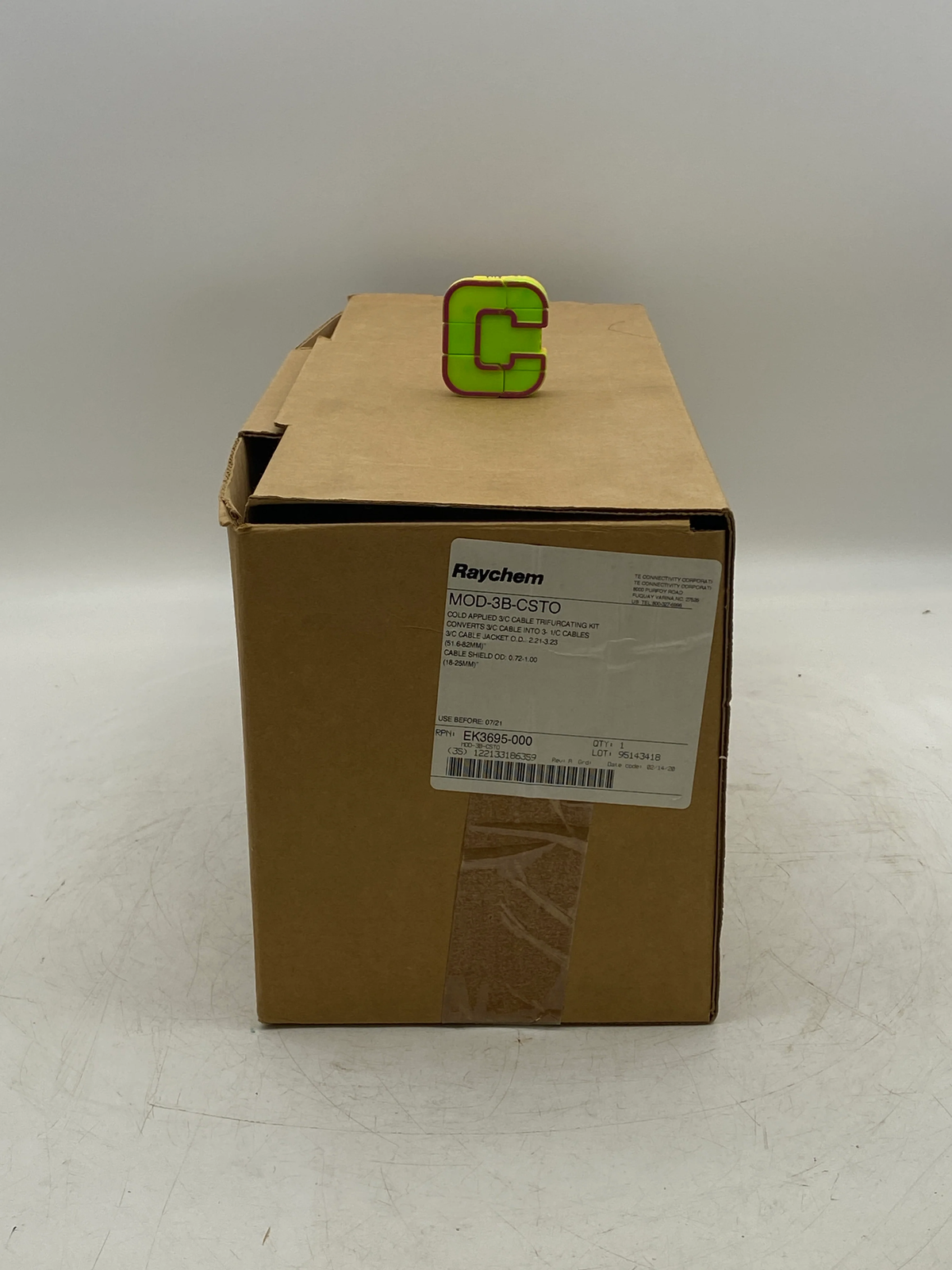 Raychem EK3695-000 MOD-3B-CSTO 3/C Cable Trifurcating Kit (Open Box) | eBay