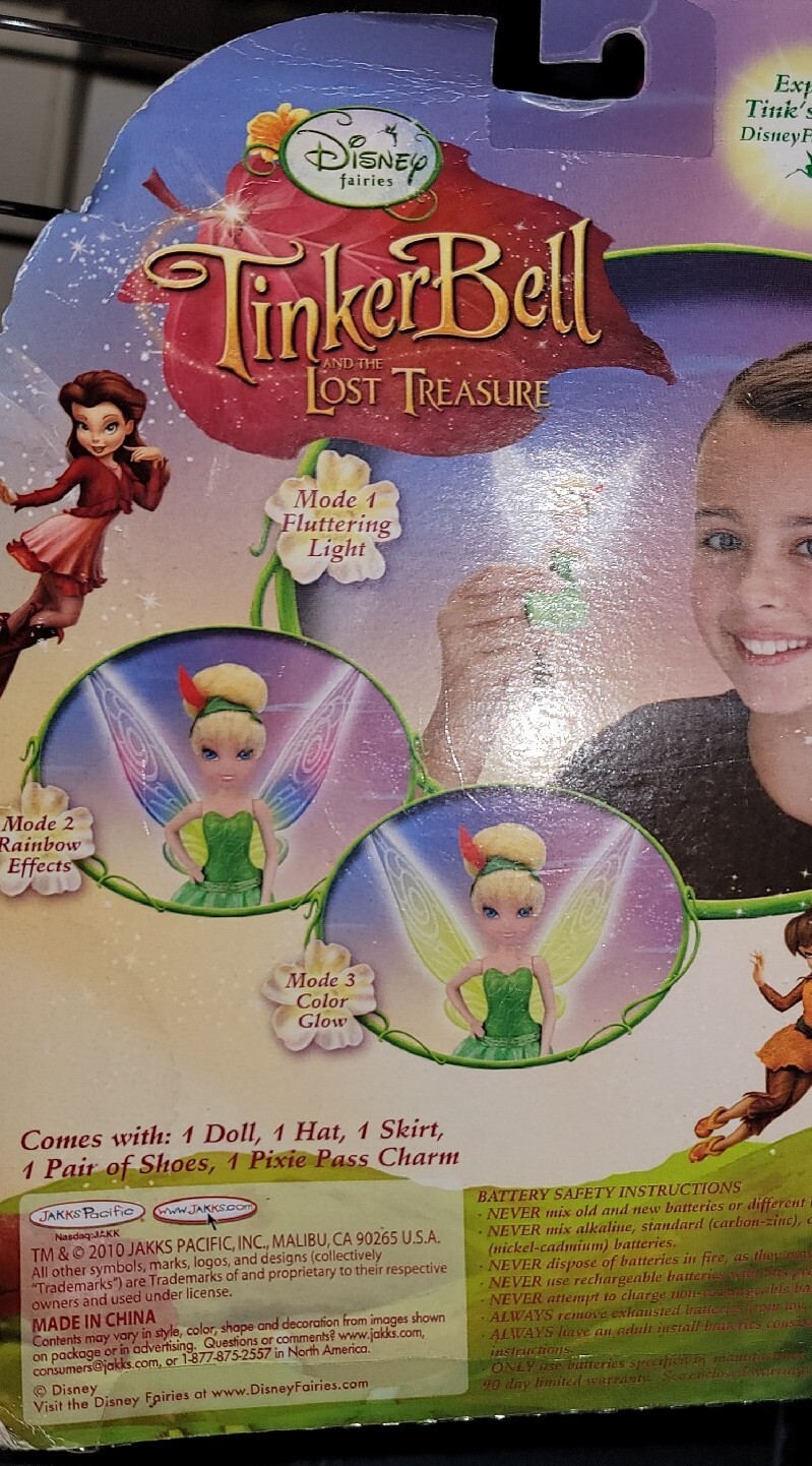 Tinkerbell Lost Treasure Disney Silvermist doll playset Toy 2010 | eBay