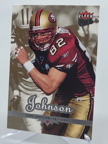 2006 FLEER ULTRA ERIC JOHNSON GOLD MEDALLION PARALLEL CARD SAN ...