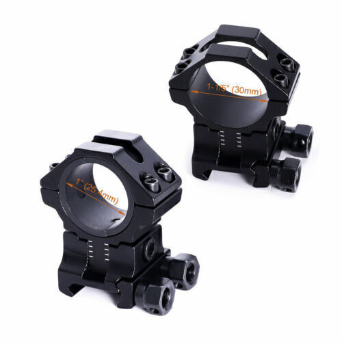 Hunting Mounting 25.4/30mm Rifle Scope Rings for 11mm Rail US FAST | eBay