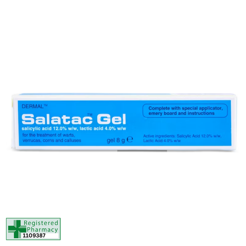 Salatac Gel - Removes Warts, Verrucas & Corns, 8g | eBay