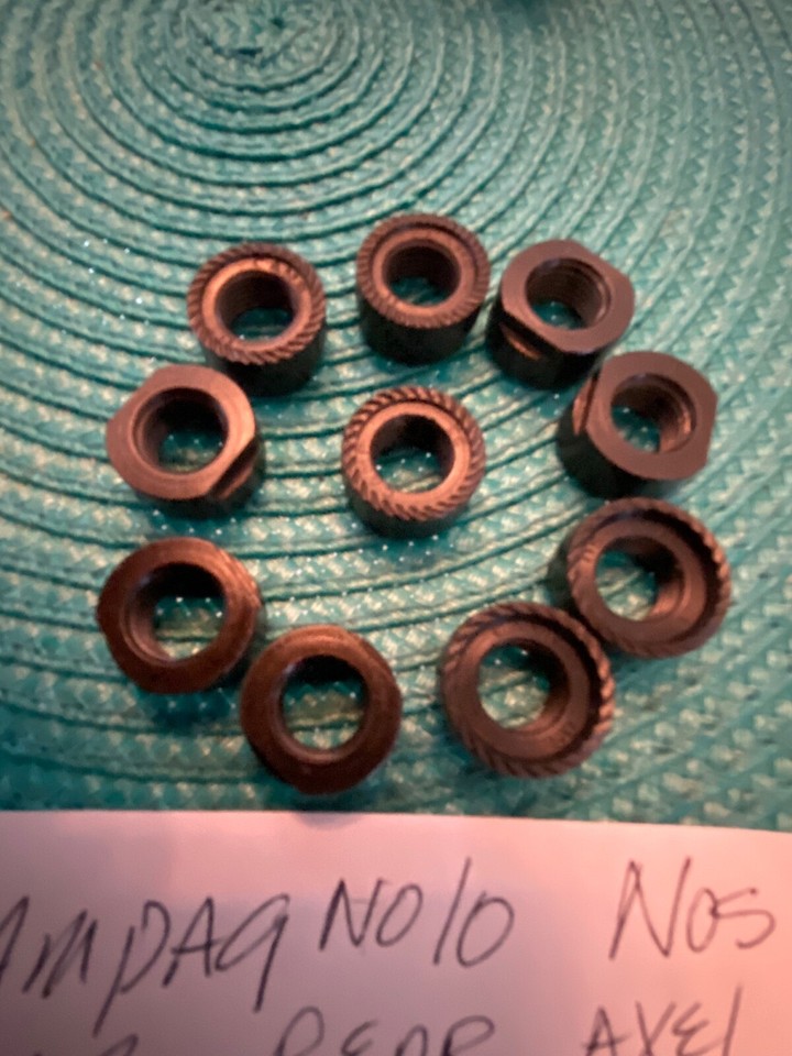 Campagnolo NR NOS Rear Hub Axel Lock Nut Stamped "CAMP" | eBay