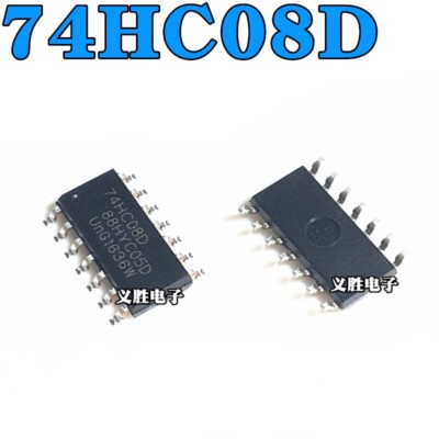 10pcs New 74HC08 74HC08D SN74HC08DR SOP-14 IC | eBay