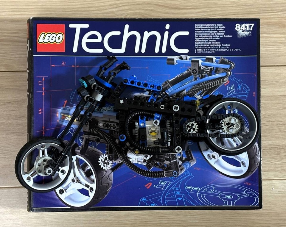 LEGO Technic 8417 Motorcycle 2-in-1 Mag Wheel Master Used | eBay
