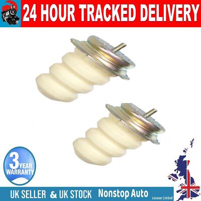 2 X Suspension Ressort à Lames Butée de Rebound Caoutchouc Arrière Pour ...