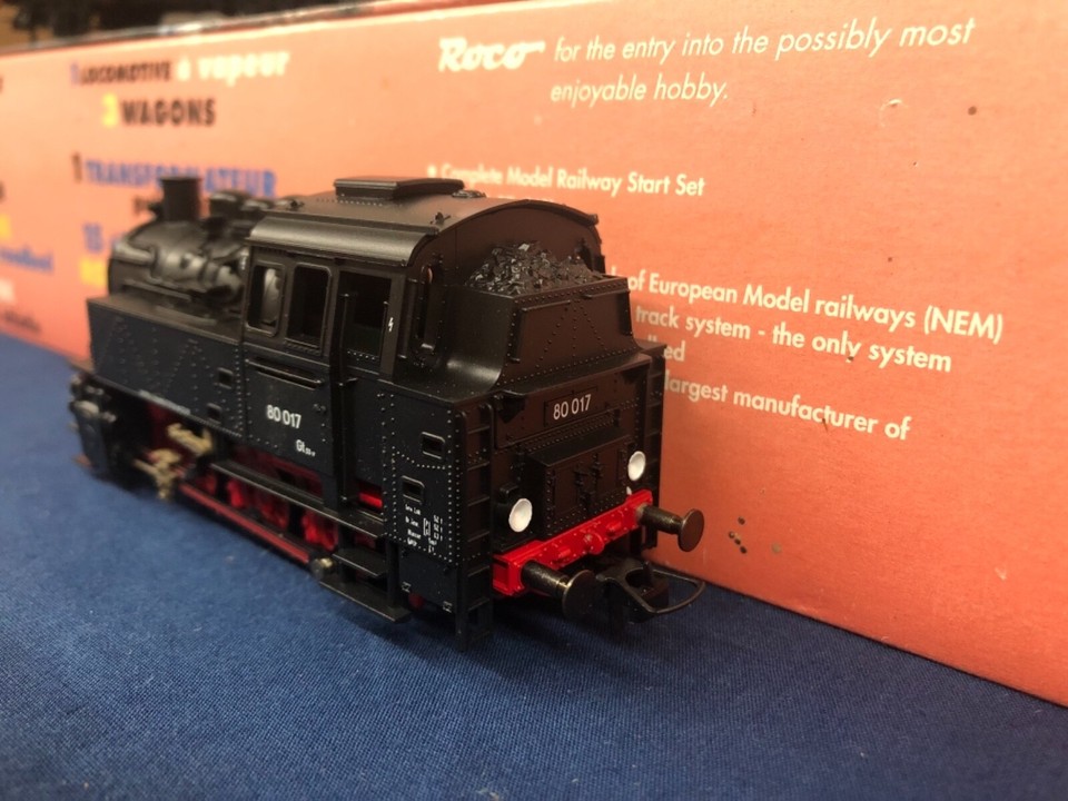 Rocco HO Scale BR 0-6-0 Steam Engine Freight Ready To Run Set 41140 | eBay