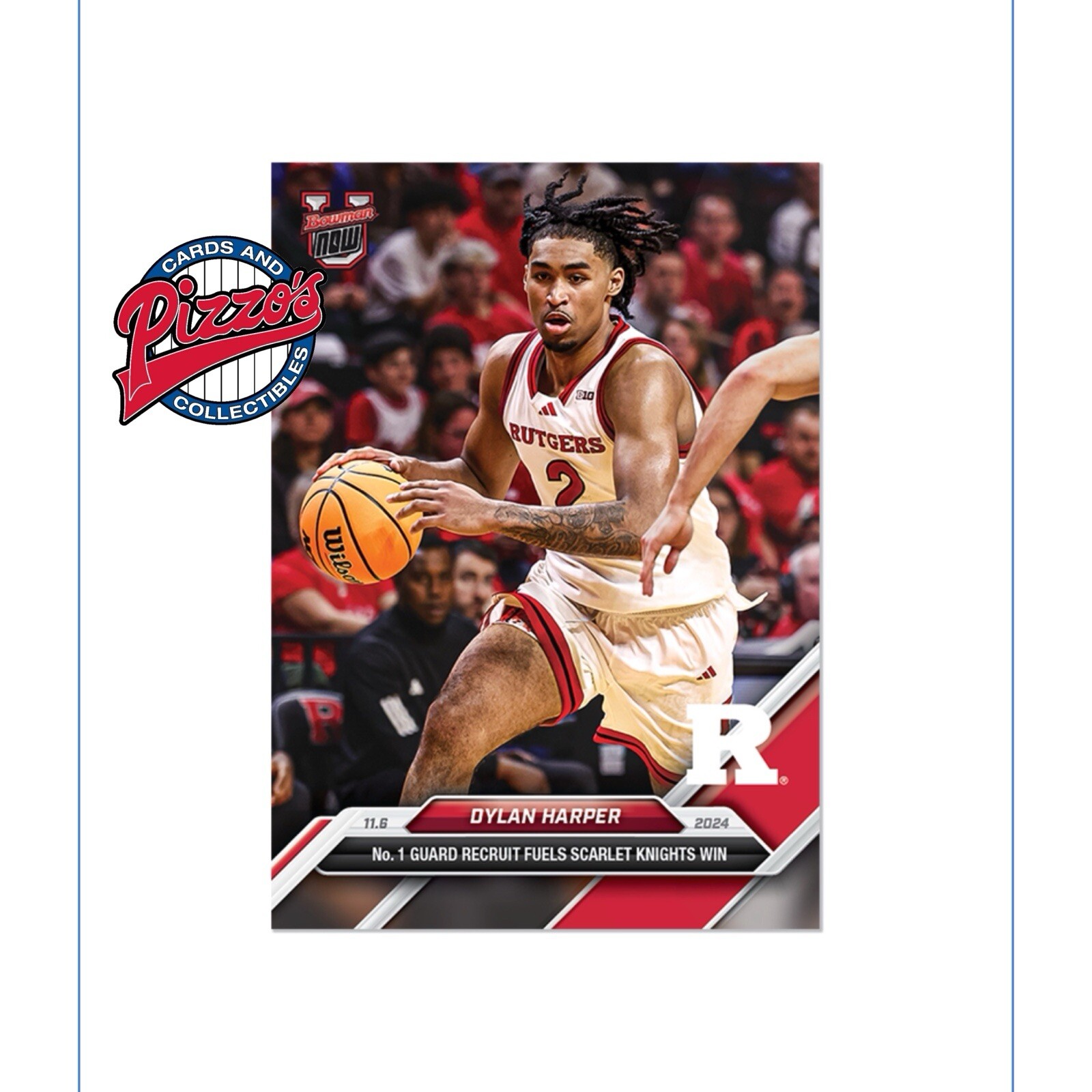 Dylan Harper Rutgers 2024-25 Bowman U NOW Basketball Card: 5 In Hand | eBay