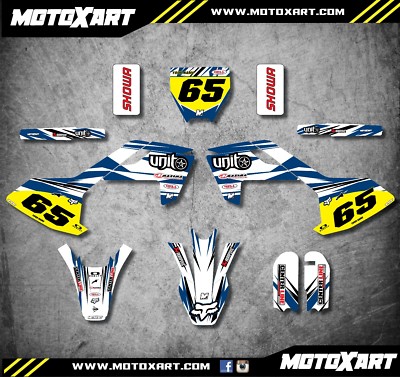 Full Custom Graphics Kit fits Husqvarna Husky 65 2016 - 2019 DIGGER ...