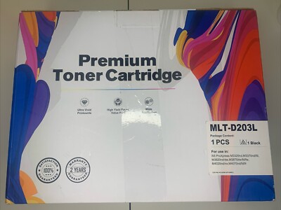 1x MLT-D203L Toner Cartridge For Samsung 203L M3320ND M3870FW M3820DW ...
