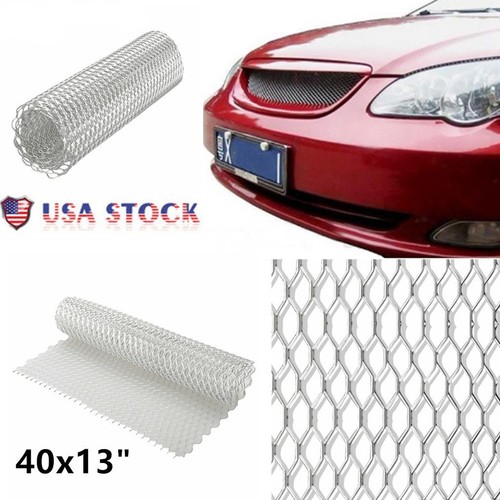 Universal Car Grille Mesh Net Sheet Aluminum Racing Honeycomb Mesh ...