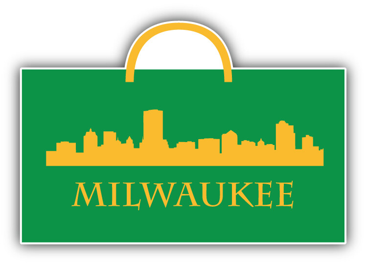 Milwaukee City Bag Car Bumper Sticker Decal | eBay
