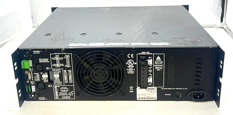QSC ISA 280 Commercial Power Amplifier | eBay