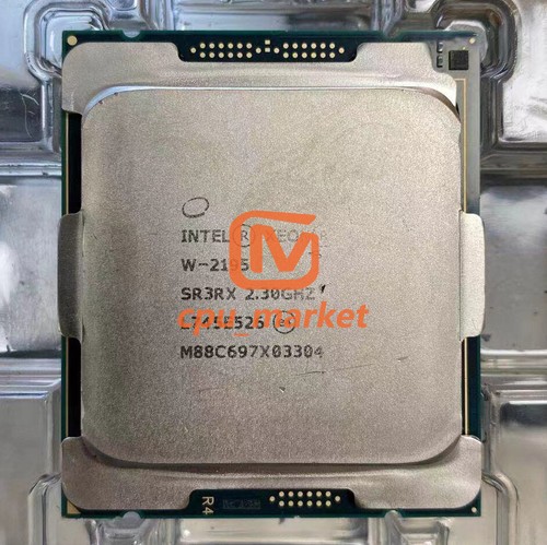 Intel Xeon W-2195 SR3RX 2.3GHz 18-Core 24.75MB LGA-2066 Server CPU ...