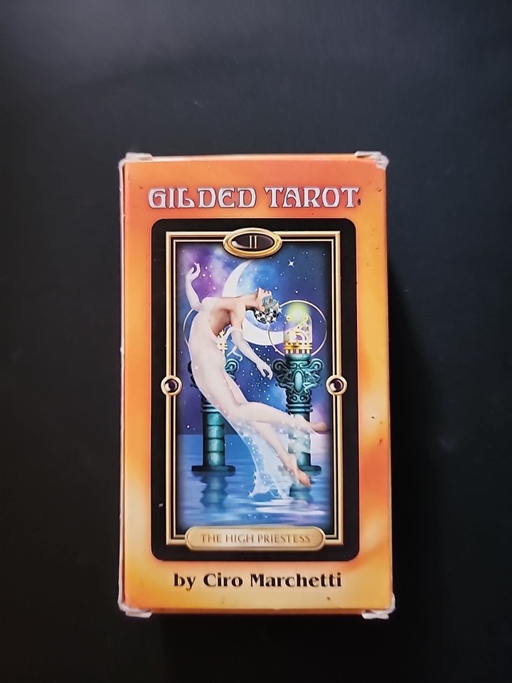 Gilded Tarot by Ciro Marchetti Tarot Deck 78 Cards Divinatory Occult ...