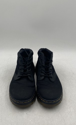 Dr. Martens Unisex Bonny Black Round Toe Lace-Up Ankle Combat Boots Size M7 L8 | eBay