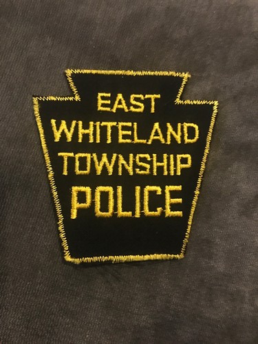 East Whiteland PA Police Department Uniform Patch Vtg 4” Rare Orig ...