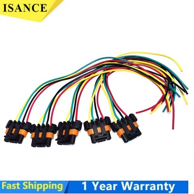 5Pcs Alternator Connector Pigtail PT1136 for GM CS130D AD230 AD237 ...