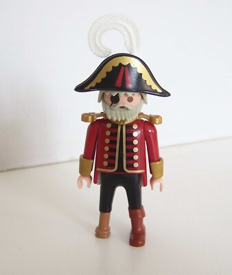 PLAYMOBIL (A4258) PIRATES - Capitaine Borgne & Jambe de Bois 3174 3936 ...
