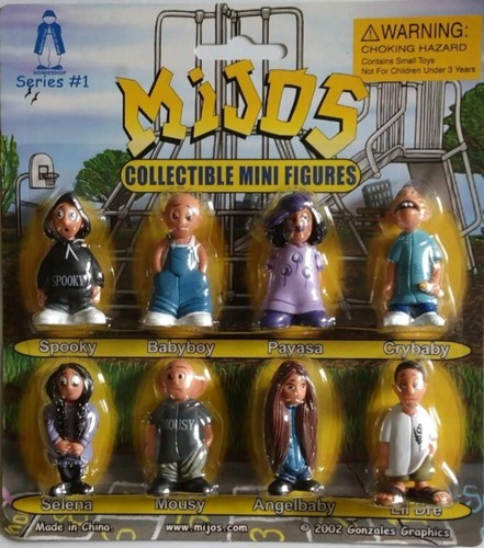 Hey Homies - Complete set of 8 Mijos series # 1 Figures - Blister Card ...