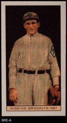 1912 T207 Reprint Robert Higgins Dodgers 8 - NM/MT | eBay